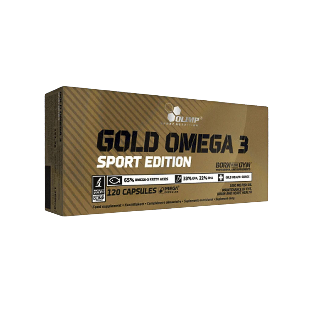 OLİMP Gold Omega-3 Sport Edition 120 Kapsül – Özel Beslenme