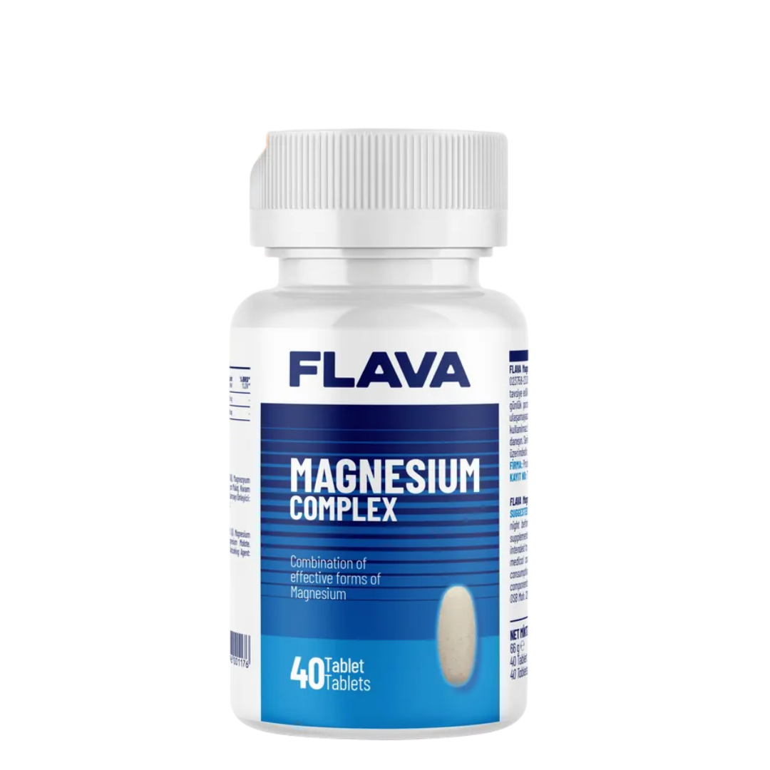 FLAVA Magnesium Complex 40 Tablet – Özel Beslenme