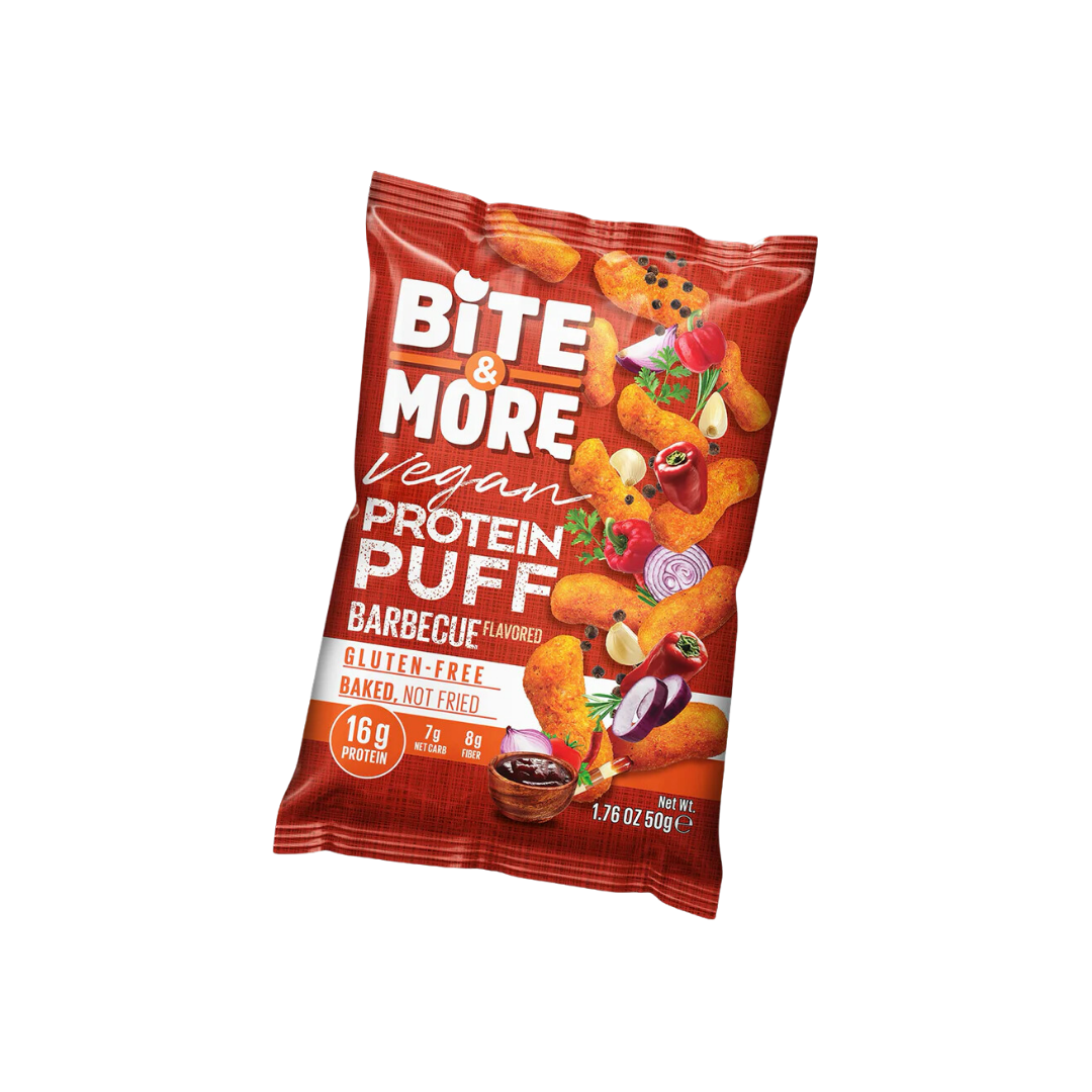 BITE&MORE Proteinli Cips Barbekü 50g – Özel Beslenme