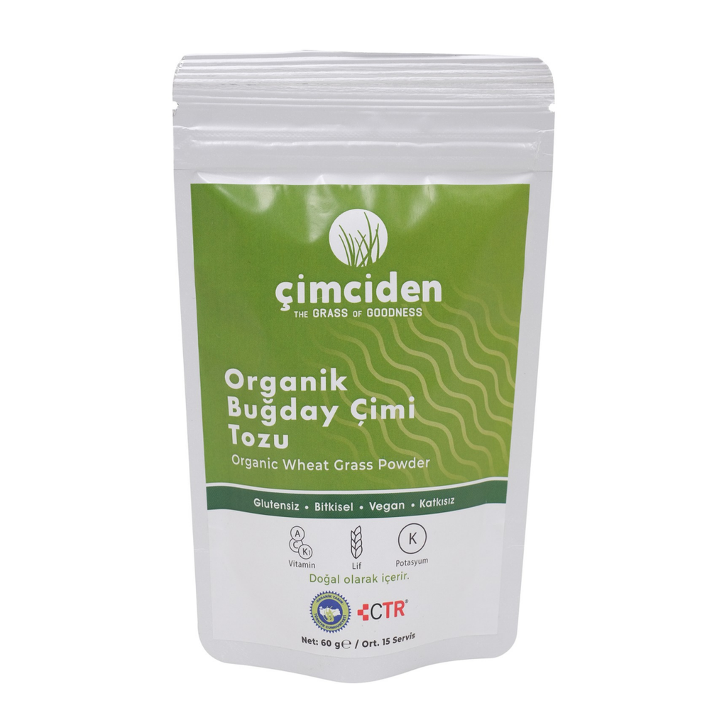ÇİMCİDEN Buğday Çimi Tozu 60g – Özel Beslenme