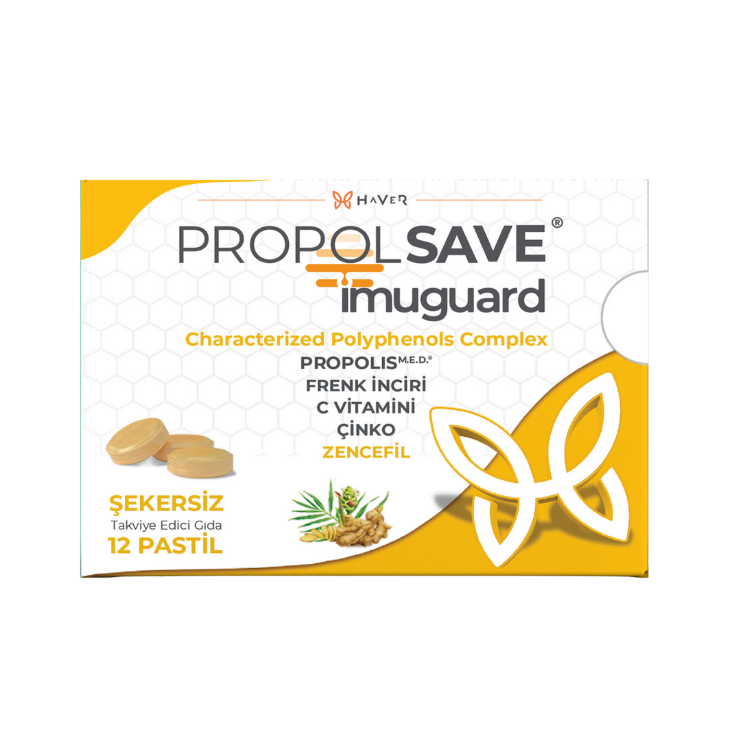 HAVER Propolsave Imuguard 12 Pastil – Özel Beslenme