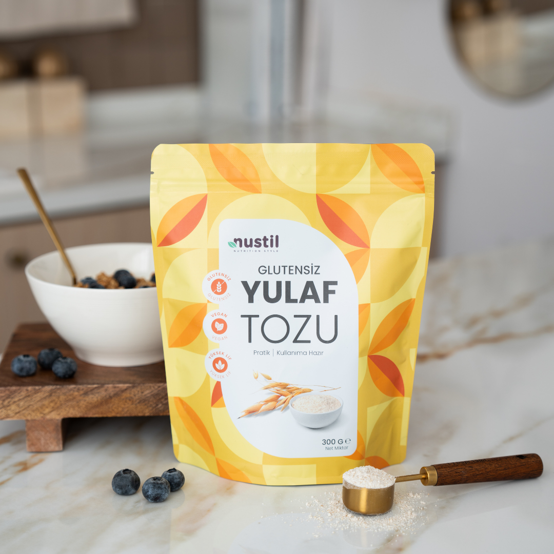 NUSTİL Glutensiz Yulaf Tozu 300g – Özel Beslenme