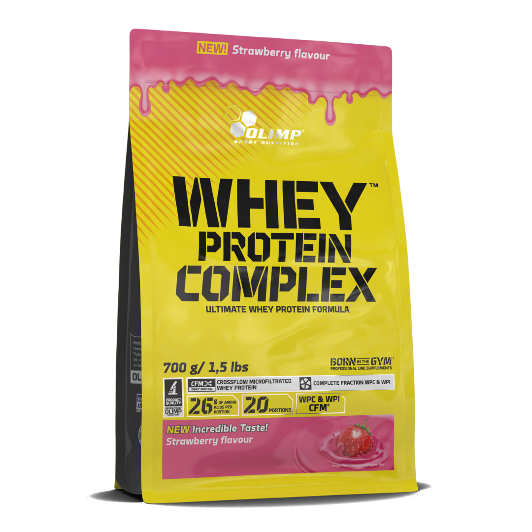 OLİMP Whey Protein Complex Strawberry 700g – Özel Beslenme