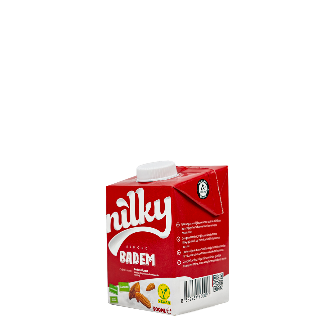 NİLKY Badem Sütü 500ml – Özel Beslenme