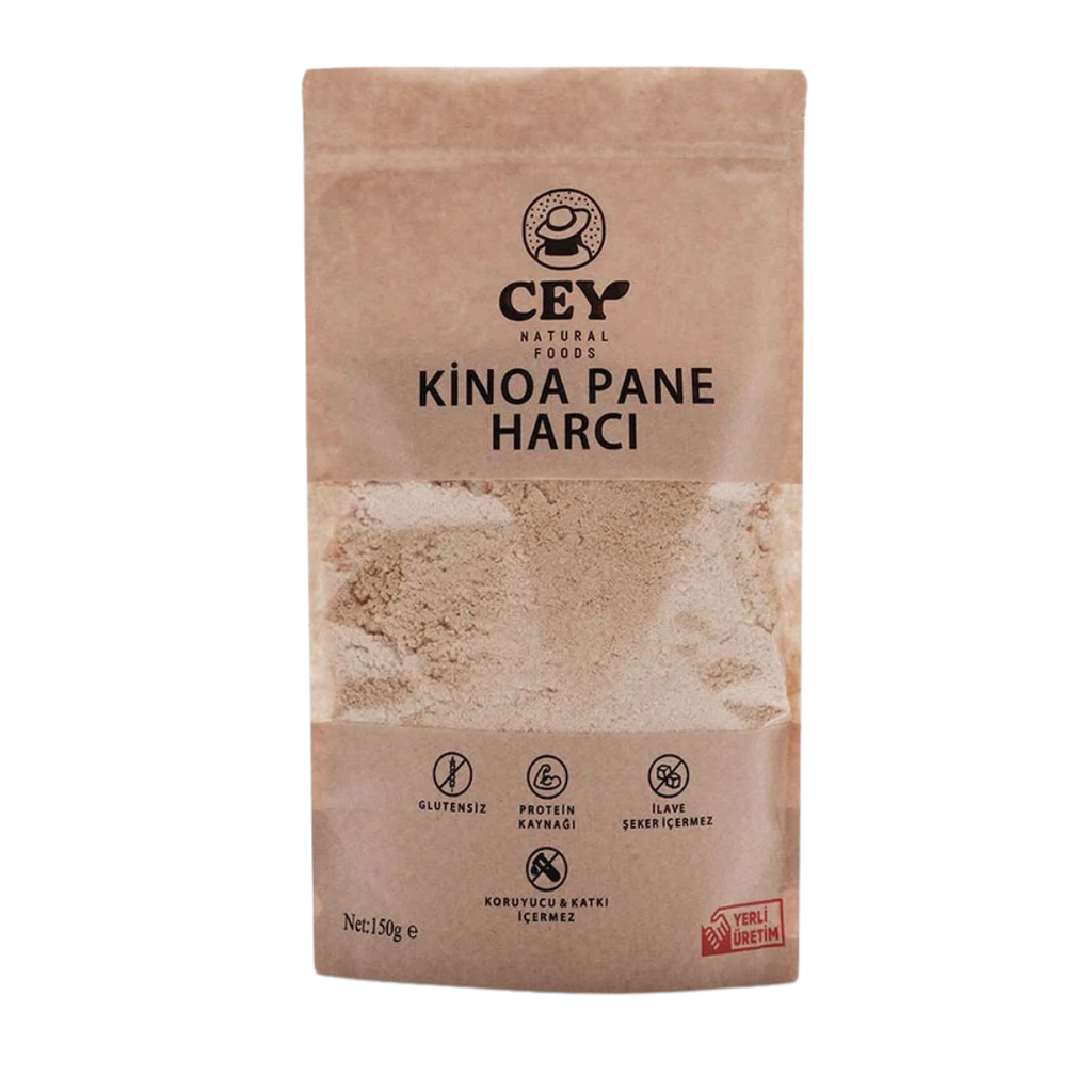 CEY NATURAL FOODS Kinoa Pane Harcı 150g – Özel Beslenme