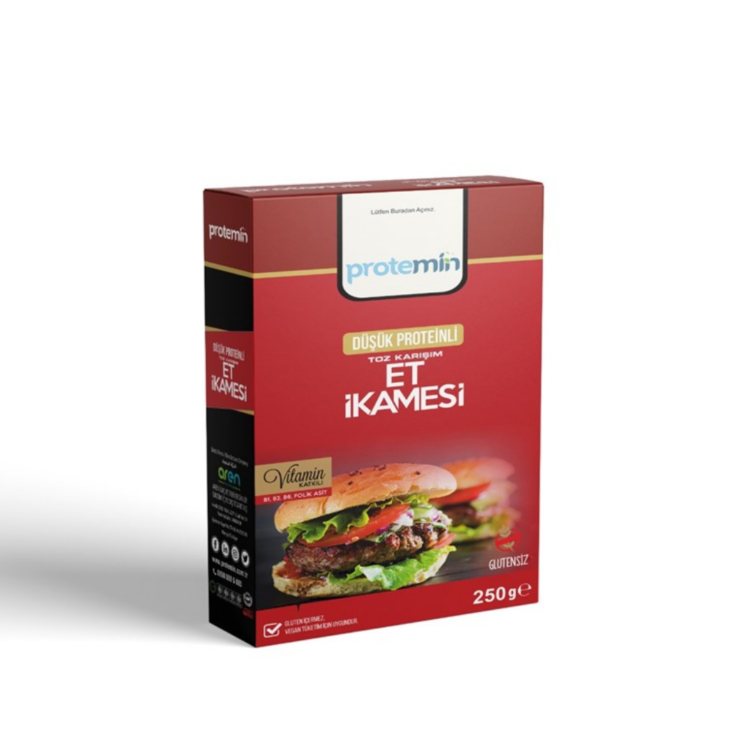 PROTEMİN Düşük Proteinli Toz Karışım Et İkamesi 250 gr – Özel Beslenme