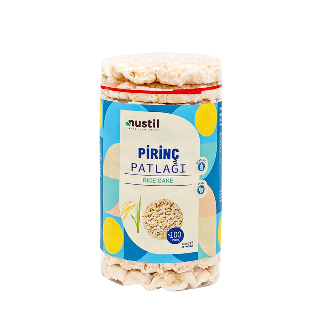 NUSTİL Glutensiz Pirinç Patlağı 100g – Özel Beslenme