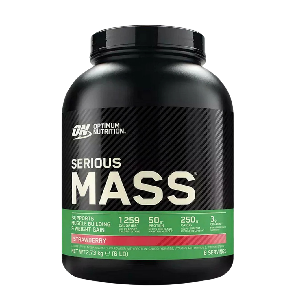 OPTIMUM NUTRITION Serious Mass Gainer Çilek 2721g – Özel Beslenme