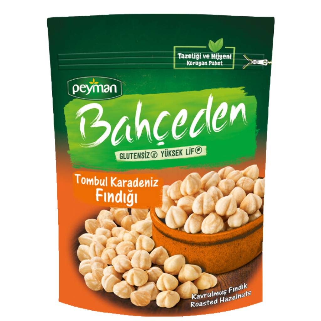 PEYMAN Bahçeden Kavrulmuş Fındık 160g – Özel Beslenme