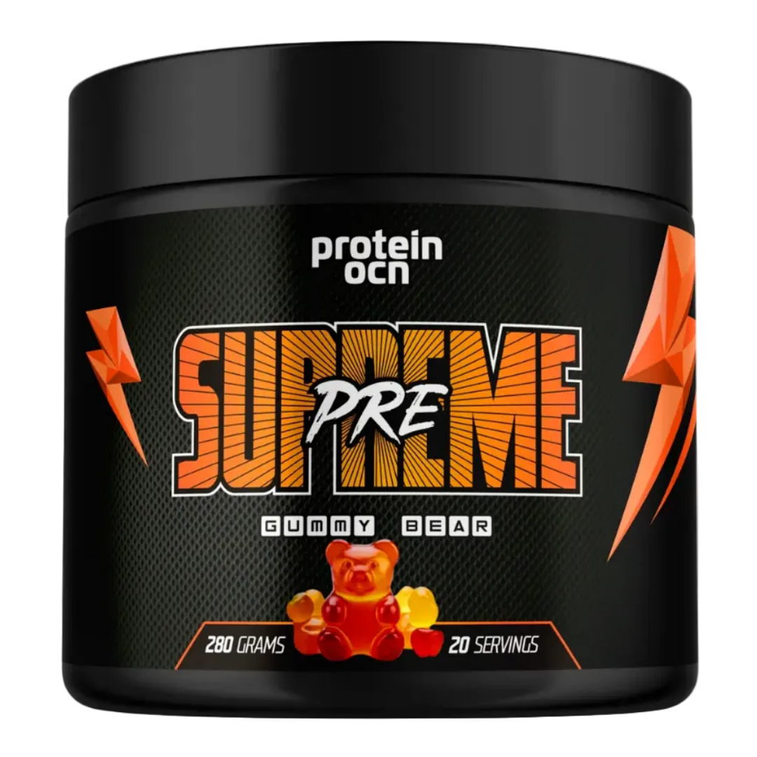 PROTEİNOCEAN Supreme Pre Workout Gummy Bear 280g – Özel Beslenme