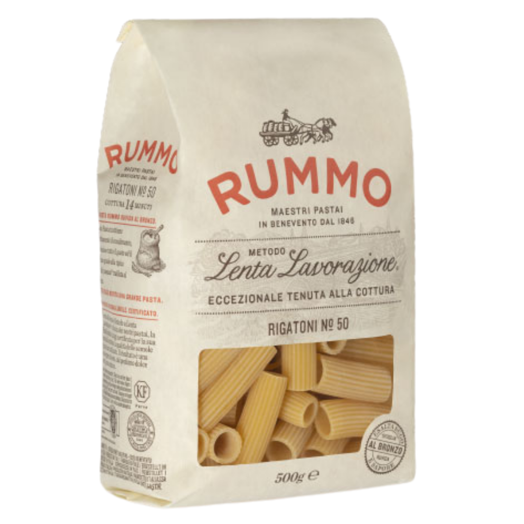 RUMMO Rigatoni No:50 500g – Özel Beslenme