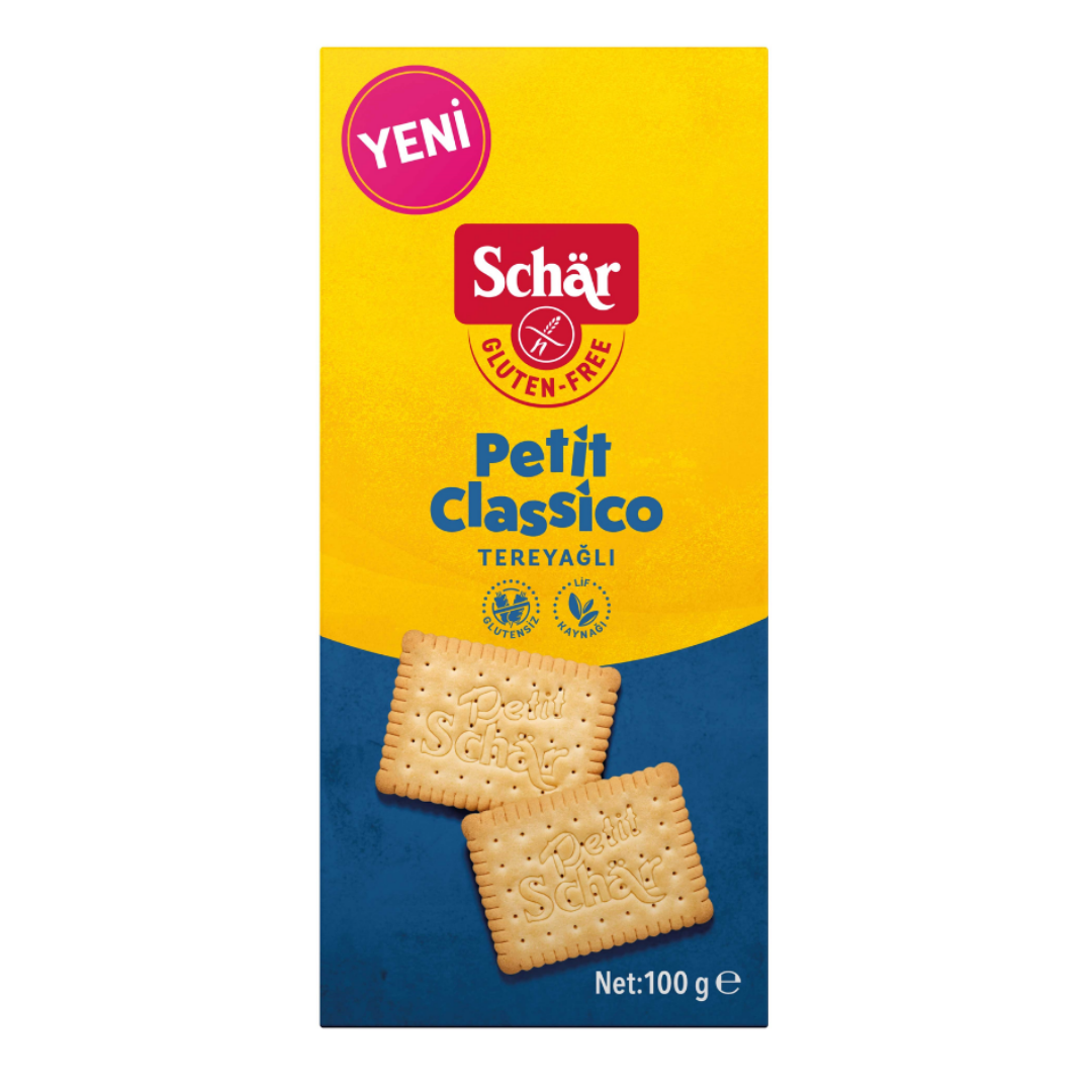 SCHAR Yerli Petit Classico Tereyağlı Bisküvi – Özel Beslenme