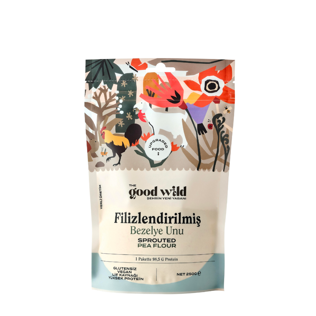 THE GOOD WILD Filizlendirilmiş Bezelye Unu 300g – Özel Beslenme