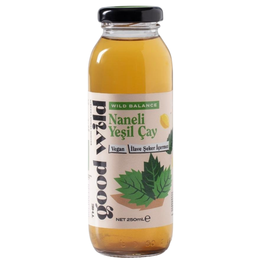 THE GOOD WILD Naneli Yeşil Çay 250ml – Özel Beslenme