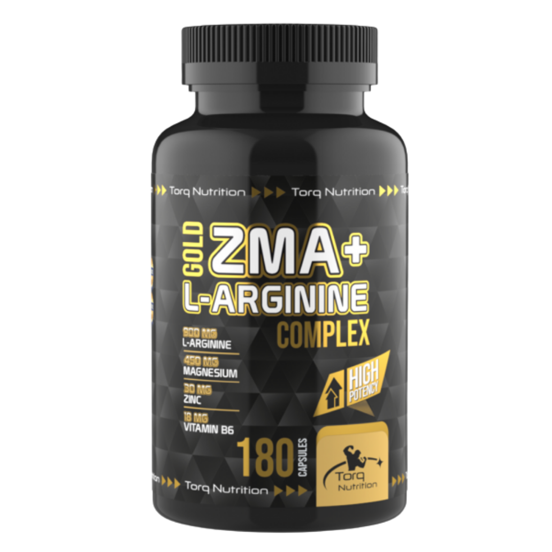 TORQ NUTRİTİON Gold Zma+L-Arginine Complex 180 Kapsül – Özel Beslenme
