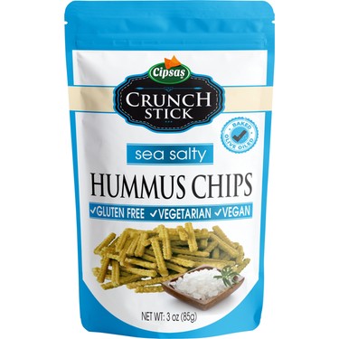 CRUNCH STICK Deniz Tuzu Nohut Cipsi 85g – Özel Beslenme