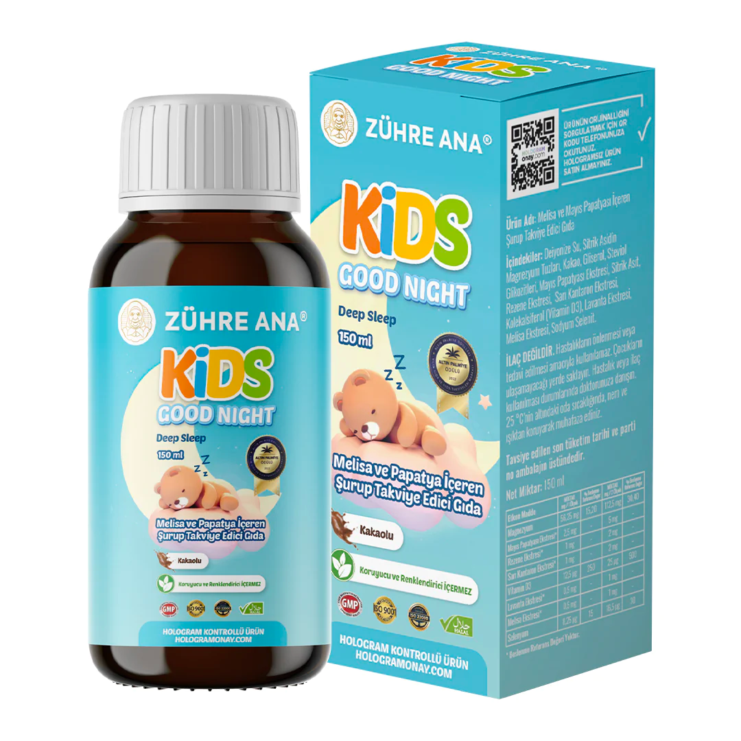 ZÜHRE ANA Kids Uyku Şurubu 150ml – Özel Beslenme