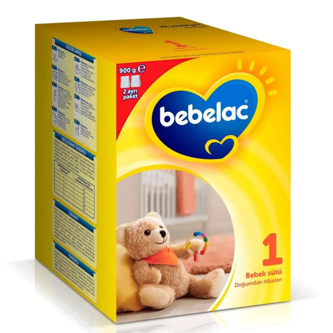 BEBELAC 1 Bebek Sütü 0-6 Ay 900g – Özel Beslenme