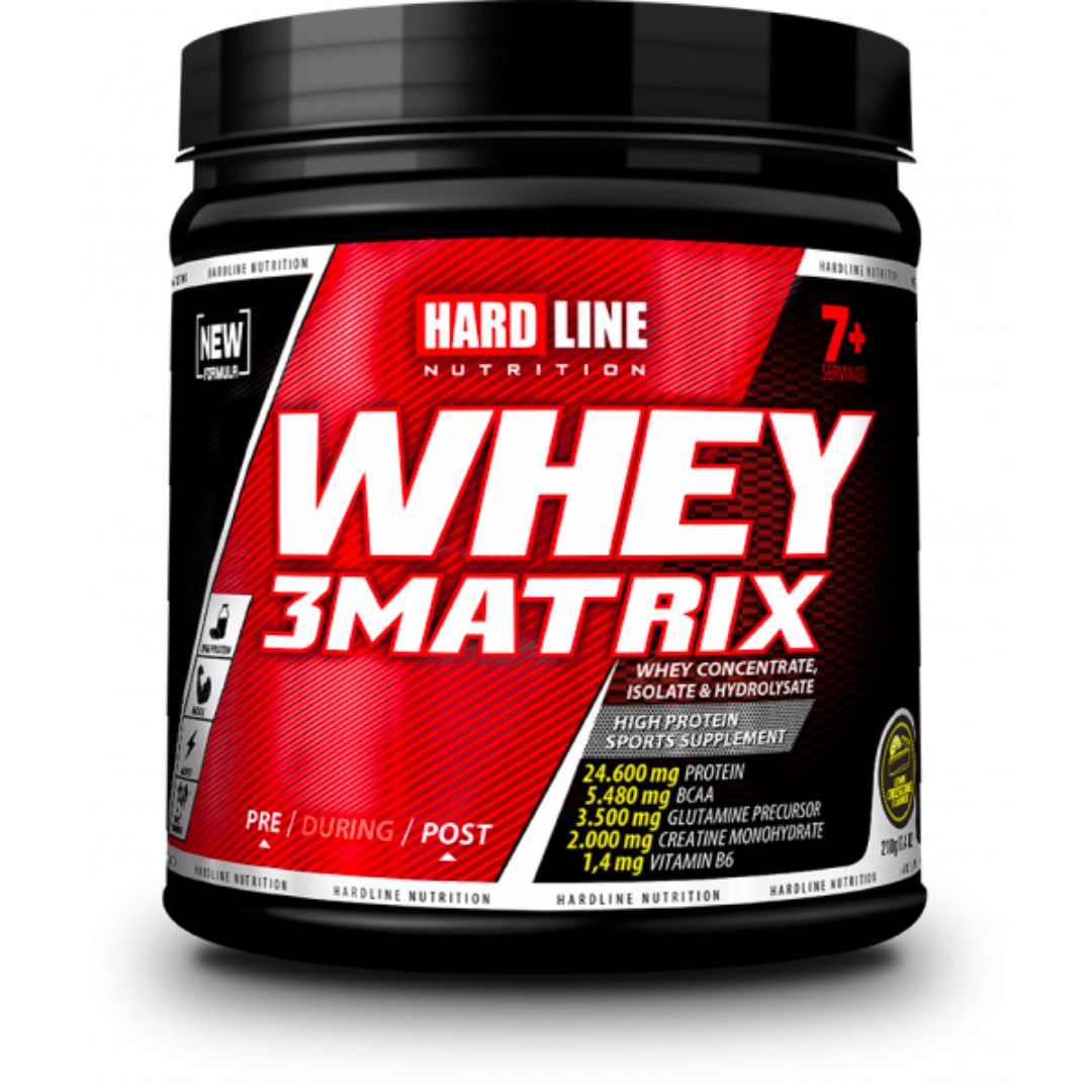 HARDLINE Whey 3Matrix Limon Cheesecake 210g – Özel Beslenme