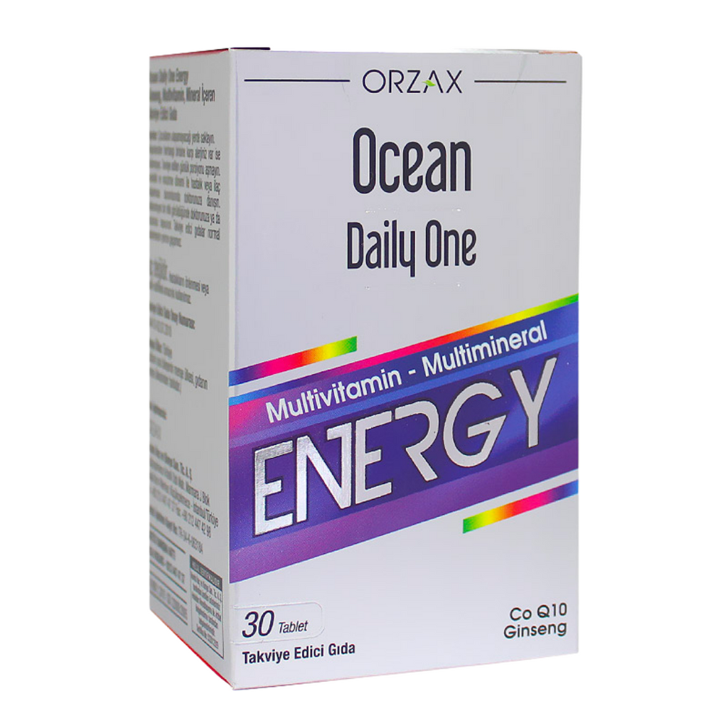 ORZAX Ocean Daily One Energy 30 Tablet – Özel Beslenme