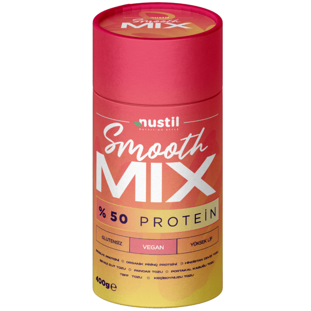 NUSTİL Smooth Mix %50 Proteinli Bitkisel Karışım 400g – Özel Beslenme