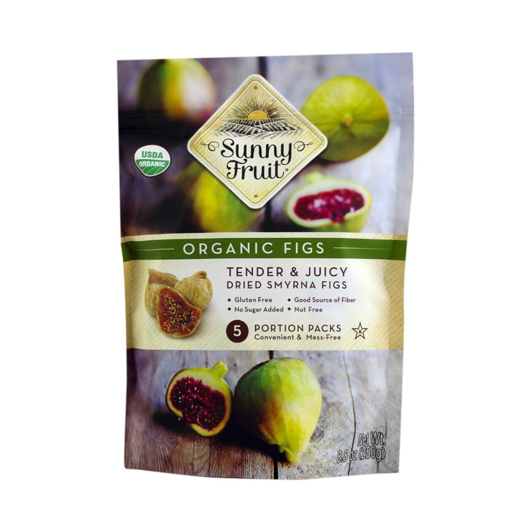 SUNNY FRUİT Organik Kuru İncir 250g – Özel Beslenme