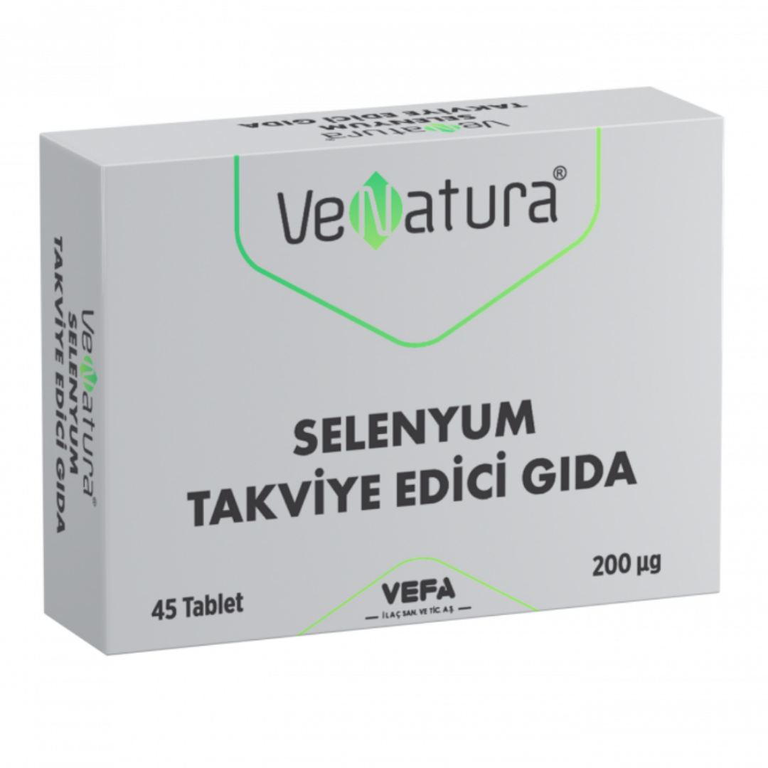 VENATURA Selenyum Takviye Edici Gıda 45 Tablet – Özel Beslenme